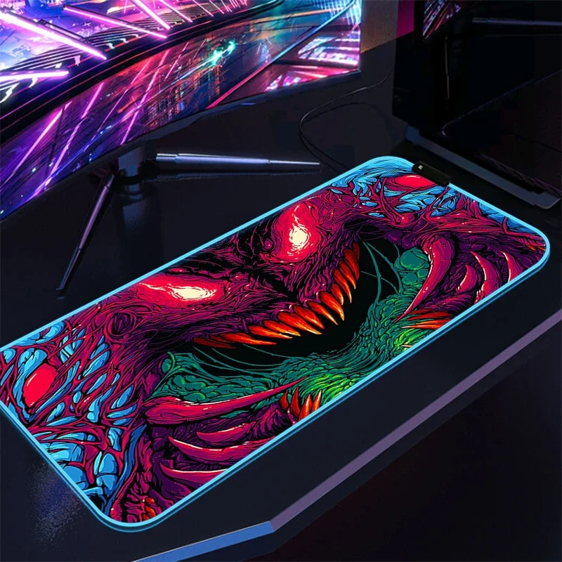 LED-Mousepad-Xxl-Gaming-Mouse-Pad-Backlit-RGB-Hyper-Beast-Pc ...