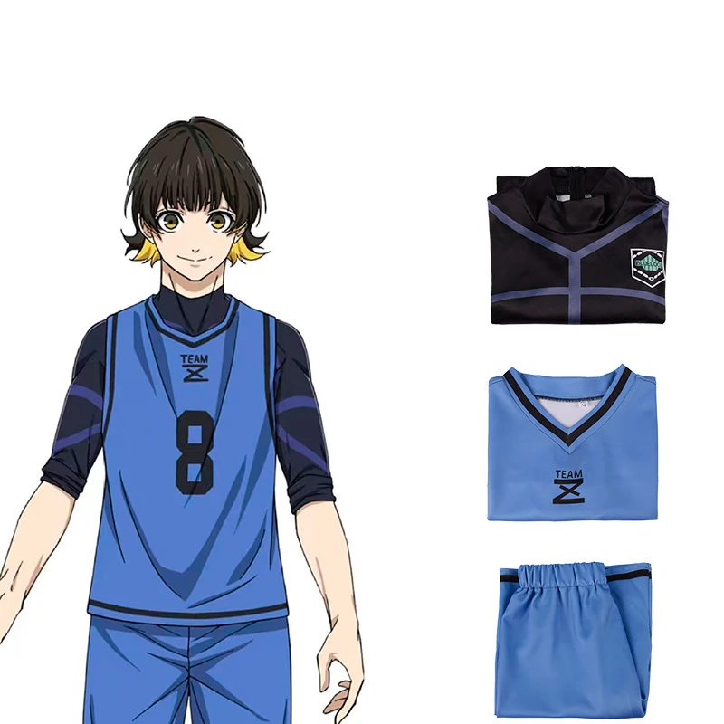 Bachira-Meguru-Cosplay-Costume-Anime-Blue-Lock-Jersey-Football-Club ...