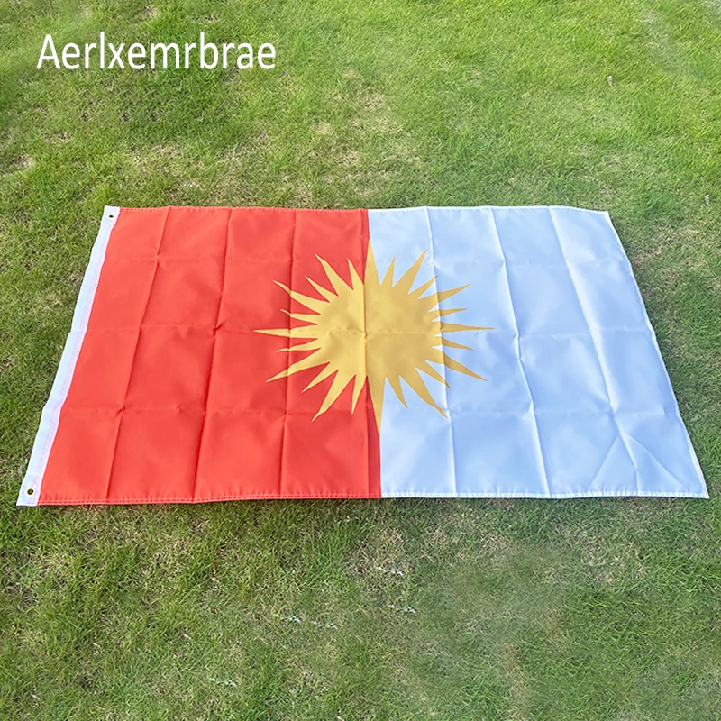 Free Shipping 90*150cm Yezidi Flag/Yezidische Flagge/Drapeau Yezidi ...