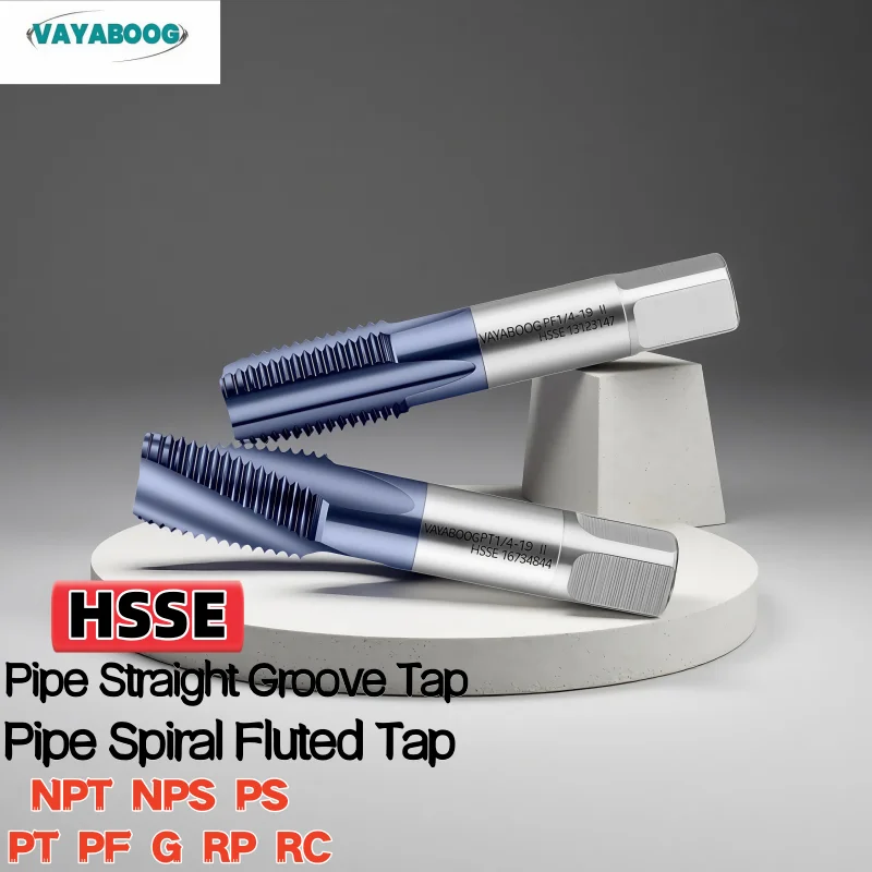 1PCS HSSE-35 JIS Standard TICN Strengthen stainless steel Pipe Spiral ...