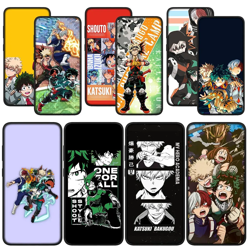 My Hero Academia Deku Bakugou Todoroki Phone Cover for Samsung Galaxy ...