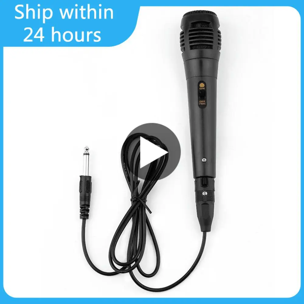 Professional-Wired-Dynamic-Microphone-Vocal-Mic-with-XLR-to-6-35mm ...