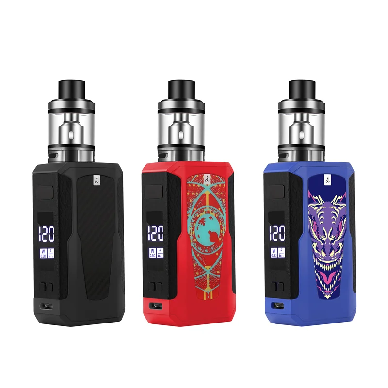 Elektroniczny papieros Vape dym 120w Box Mod kit 2200mAh bat…