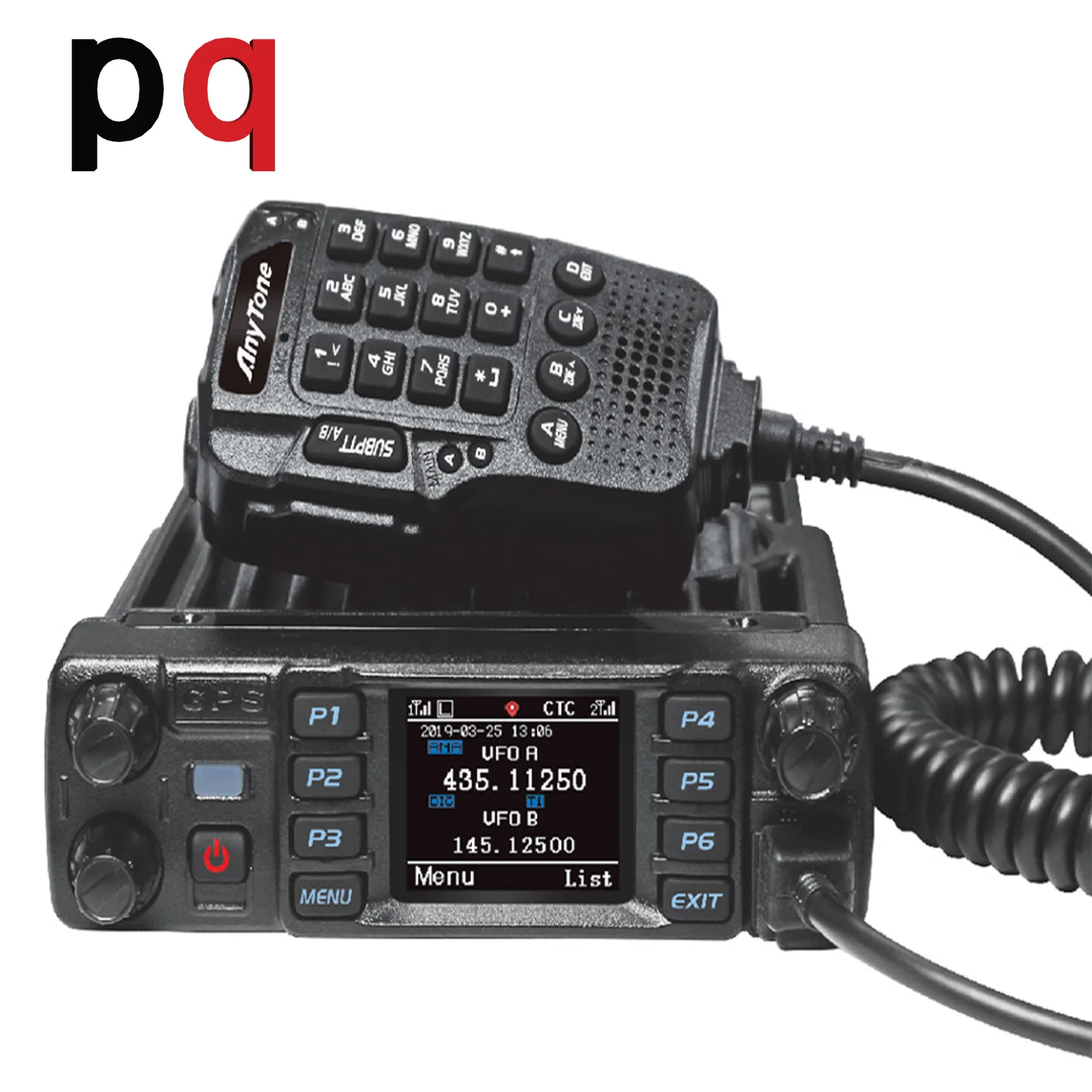 Anytone AT-D578UV PRO DMR et Station de Radio Analogique 50W VHF UHF GPS APRS Bluetooth ...