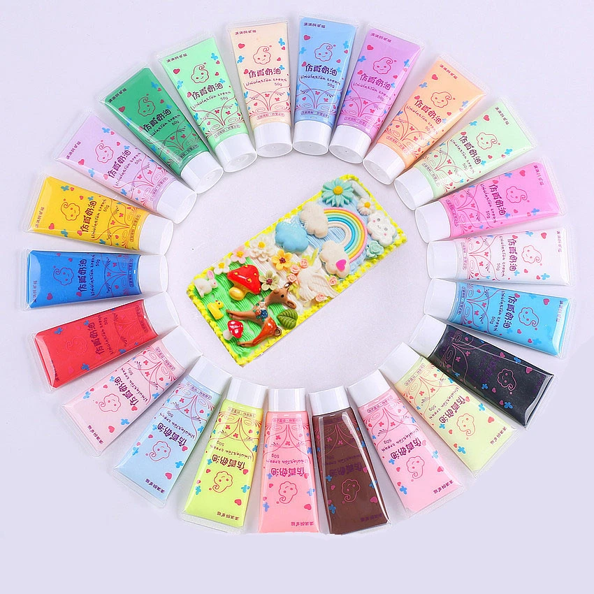 50ml Simulation Cream Glue Waterproof And Smooth Diy Mobile Phone Shell ...