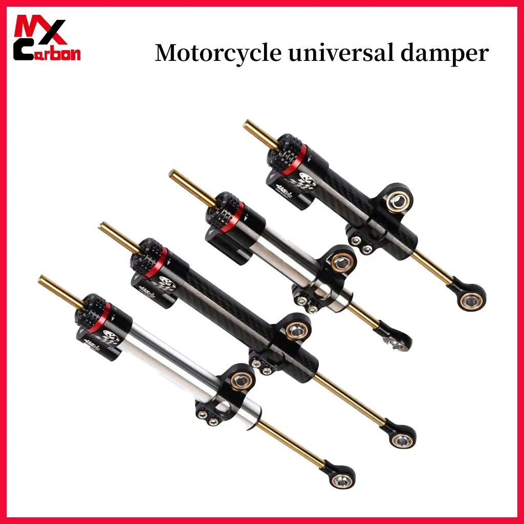 255mm-342mm-Motorcycle-Universal-Damper-Stabilizer-Adjustable-Carbon ...