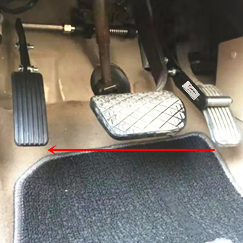 Foot On Gas Pedal