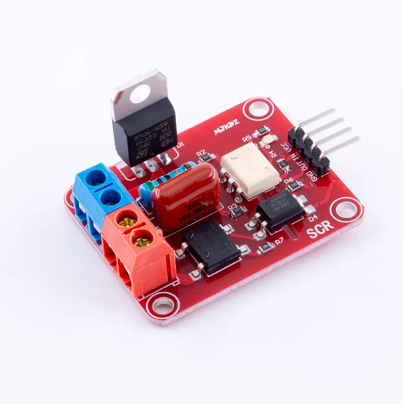 SCR Module AC Switch Module 16A Bidirectional SCR BTA16 with Zero ...