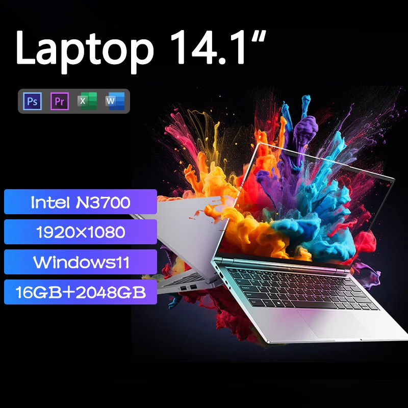 Laptop-leve-com-tela-de-moldura-estreita-Intel-N3700-16GB-RAM-1024GB ...