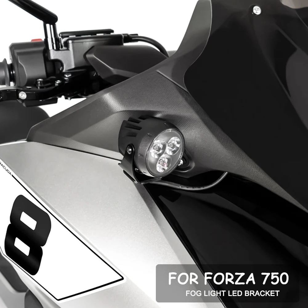 For-Forza-750-Accessories-LED-Lights-Bracket-Auxiliary-Lights-Motocycle ...