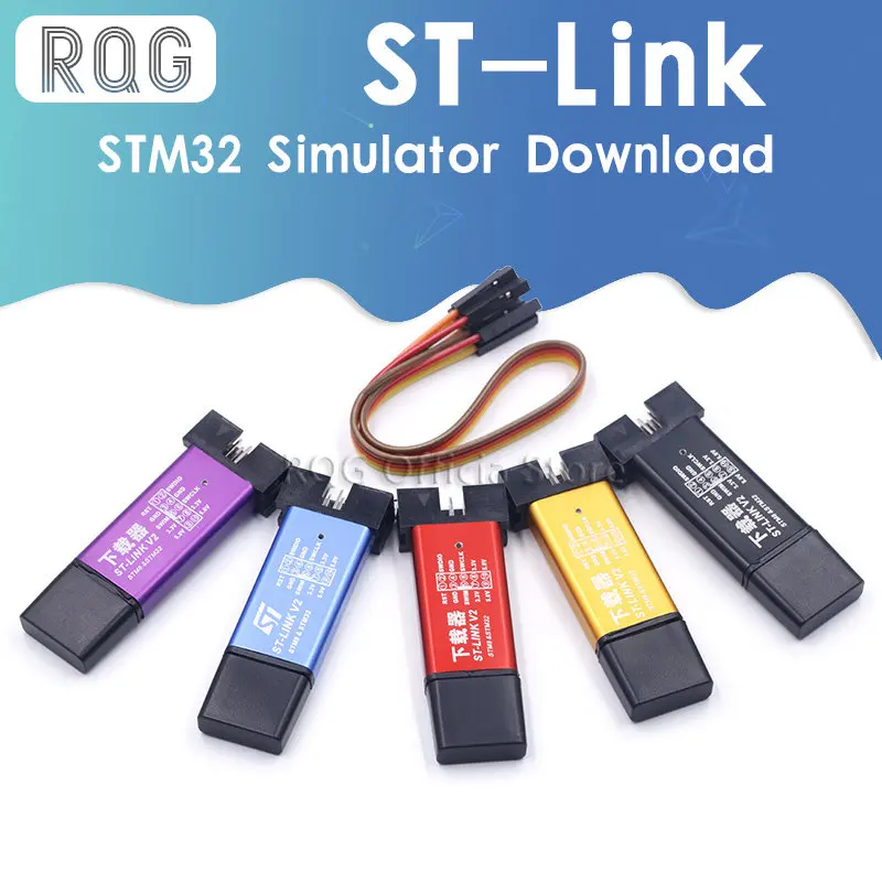 ST LINK Stlink ST-Link V2 Mini STM8 STM32 Simulator Download Programmer ...