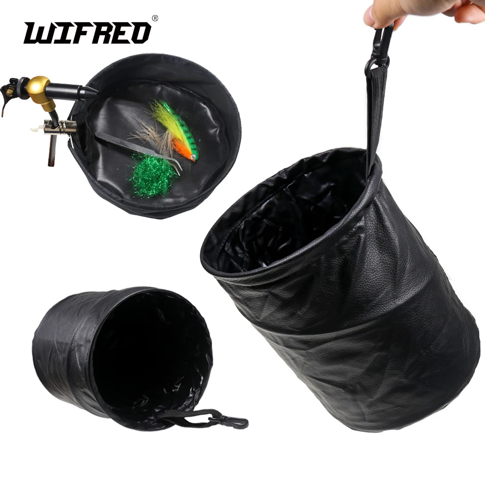 WIFREO-Nylon-Fly-Tying-Trash-Tray-Waste-Basket-Fly-Tying-Vise-Trash ...