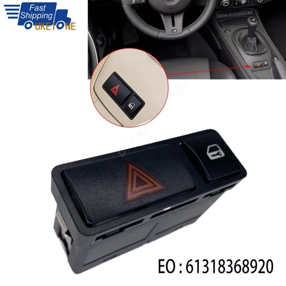 Car-Accessories-Emergency-Flash-Hazard-Warnng-Light-Lock-Switch-Push ...