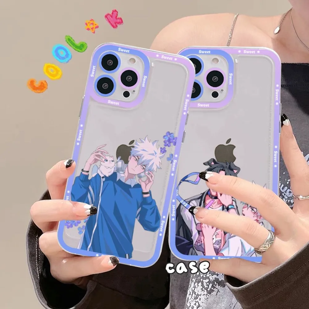 Anime Link Click Time Agent Phone Case For iPhone 15 11 12 13 14 Mini ...