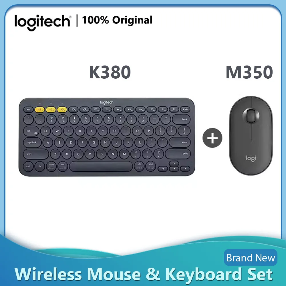 Original-Logitech-K380-Wireless-Bluetooth-Keyboard-Portable-Slim ...