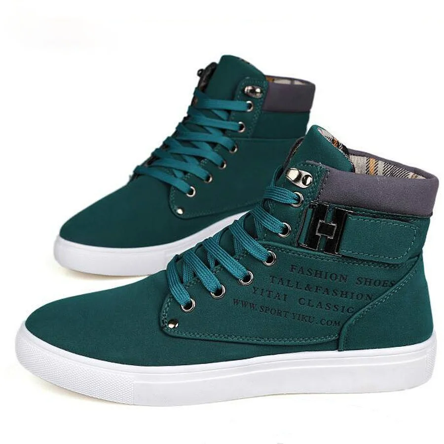 New-Arrival-Men-s-High-Top-Casual-Shoes-Spring-Autumn-High-Top-Sneakers ...