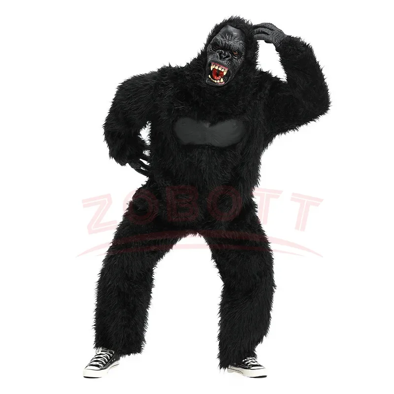 Funtoys Giant Gorilla Adult Cartoon Animal Cosplay Mascot Costume For ...