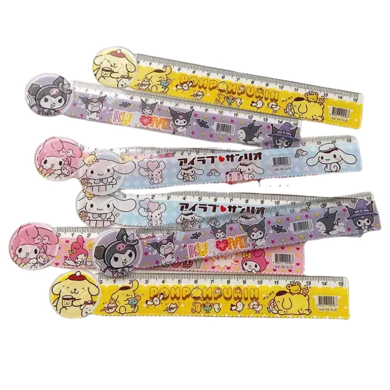 Cartoon-sanrio-ruler-cinnamon-dog-kulomi-straight-ruler-student ...