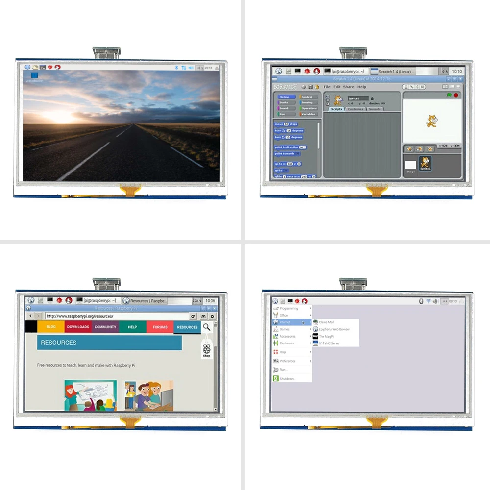 5-inch-LCD-HDMI-Touch-Screen-Display-TFT-LCD-Panel-Module-800-480-for ...