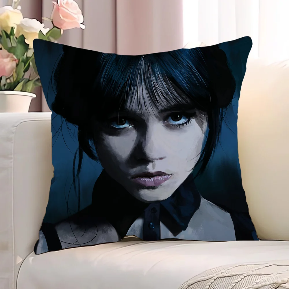W-wednesday-Addams-Throw-Pillow-Covers-Decorative-Pillows-for-Sofa ...