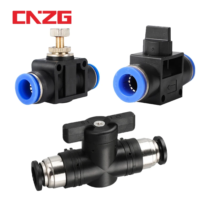 Pneumatics-Air-Throttle-Valve-Speed-Control-Quick-Hose-Tube-Water-Fitting-Connector-Pneumatic ...