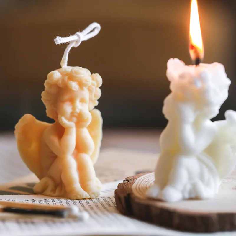 Cute-candles-Angel-scented-candles-ins-home-decoration-accessories ...