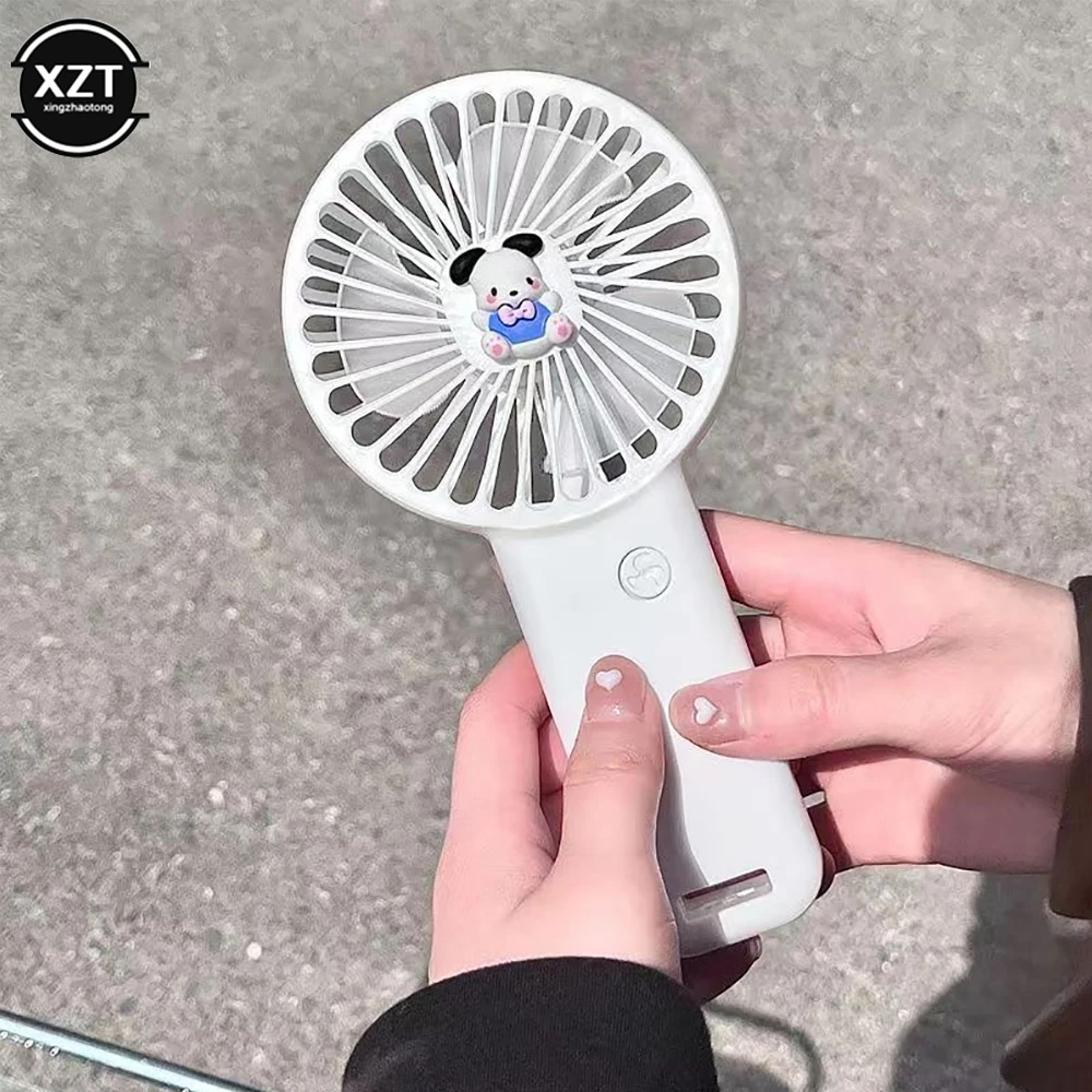USB-Charging-Handheld-Fan-Mini-Cute-Cartoon-Sanrio-Portable-Desktop-Fan ...