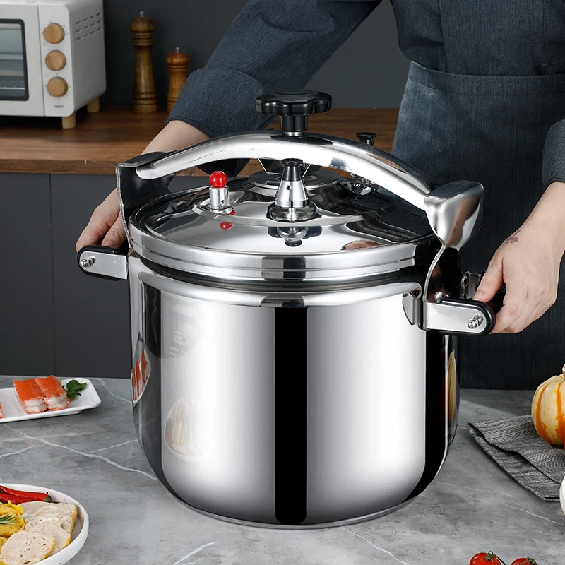 30 Quart olla de presion grande & stainless steel pressure cooker ...