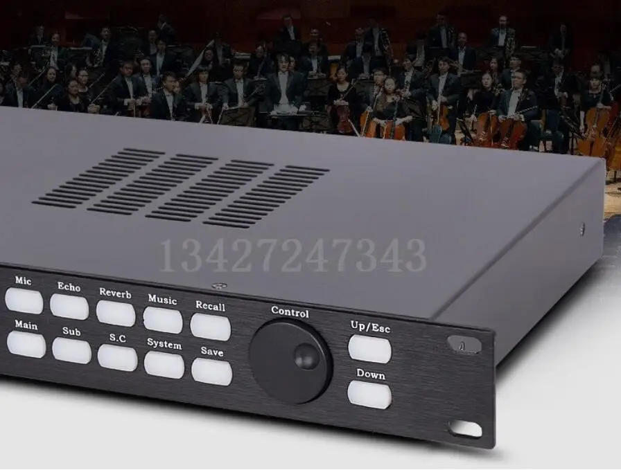 X5 Kara OK.KTV digital preamplifier effector professional audio processor Equalizer mixer anti ...