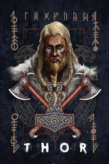 Odin God Thor