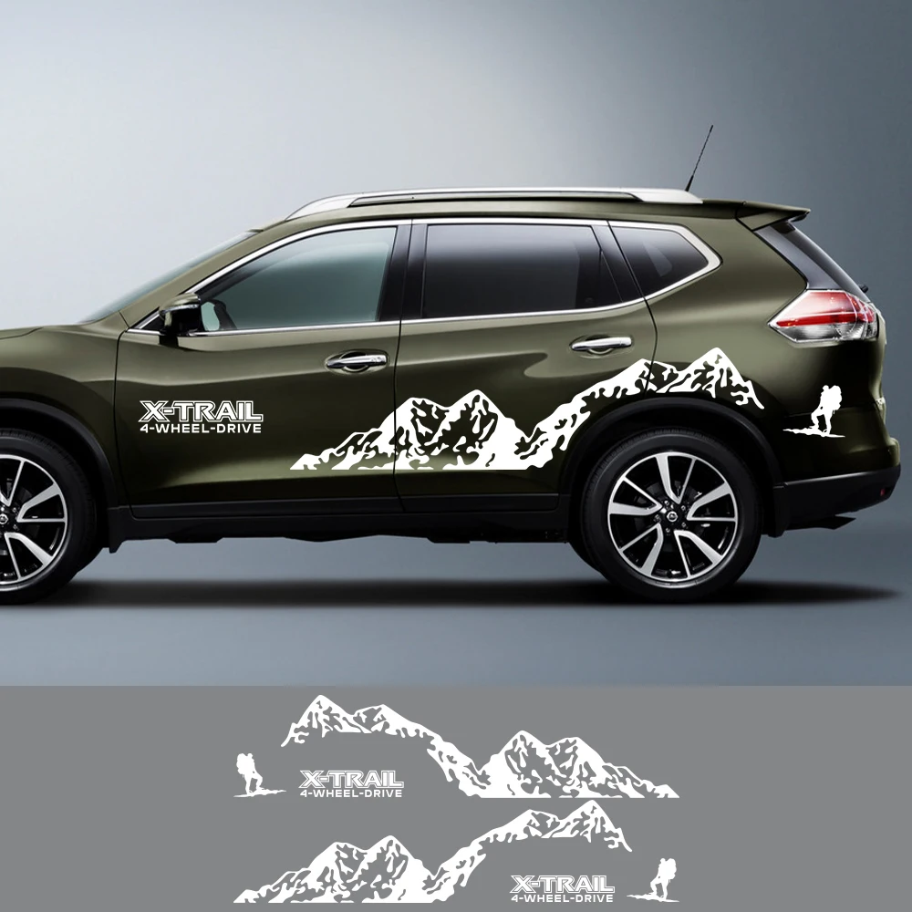 Car-Stickers-For-Nissan-X-trail-T30-T31-T32-T33-Mountaineering-Sport ...