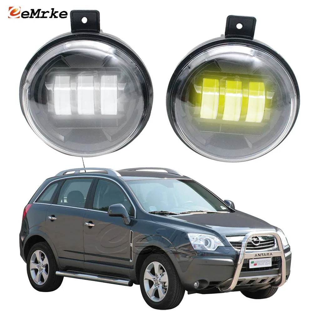 2-pcs-Led-Fog-Light-Assembly-24W-Car-PTF-DRL-Daytime-Running-Lights-for ...