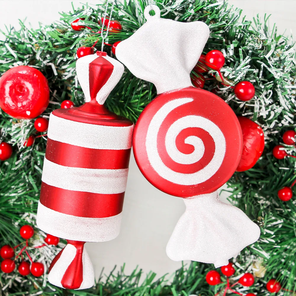 Christmas-Decoration-Large-Candy-Cane-DIY-Xmas-Tree-Hanging-Pendant ...