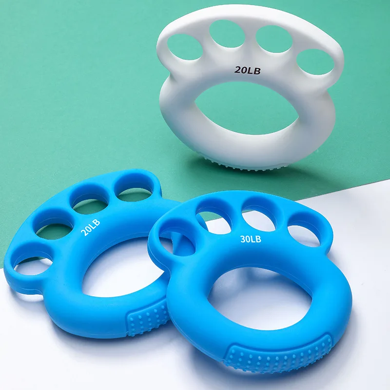 Ivoire - Anneau de remise en forme des doigts en Silicone antidérapant ...
