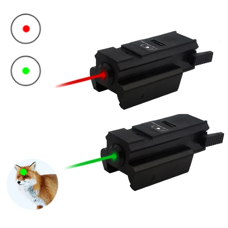 Weapons-Gun-Laser-Sight-Tactical-Laser-Pointer-Airsoft-Pistol-20mm ...