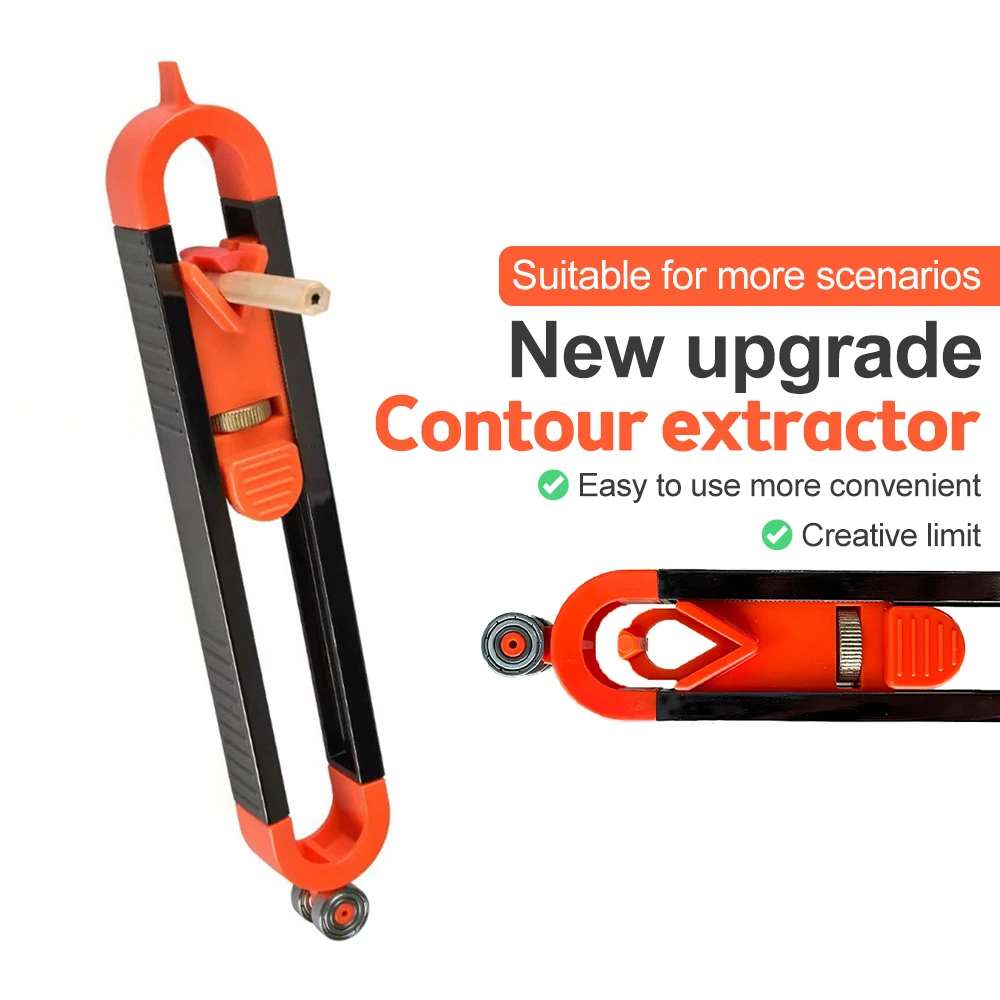 Precise-Contour-Scribe-Tool-with-Lock-for-Pencil-Woodworking-Edge ...