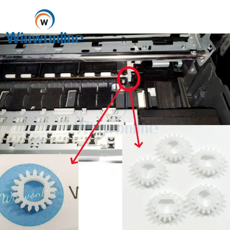 Gears New Cogs17 Teeth 9010 for HP OfficeJet Pro 9010 9012 9014 9015 ...