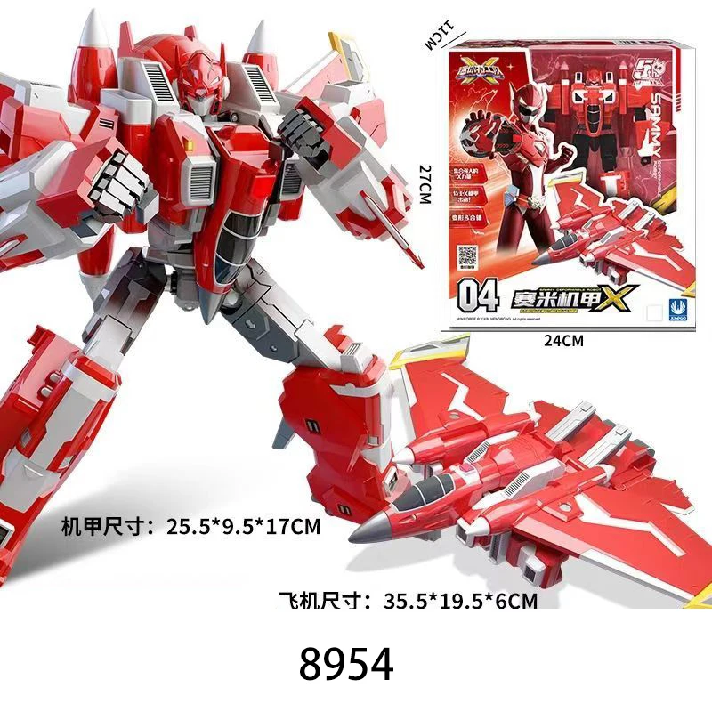 Mini Force Super Dinosaur Power Transformation Robot Toys Figuras De