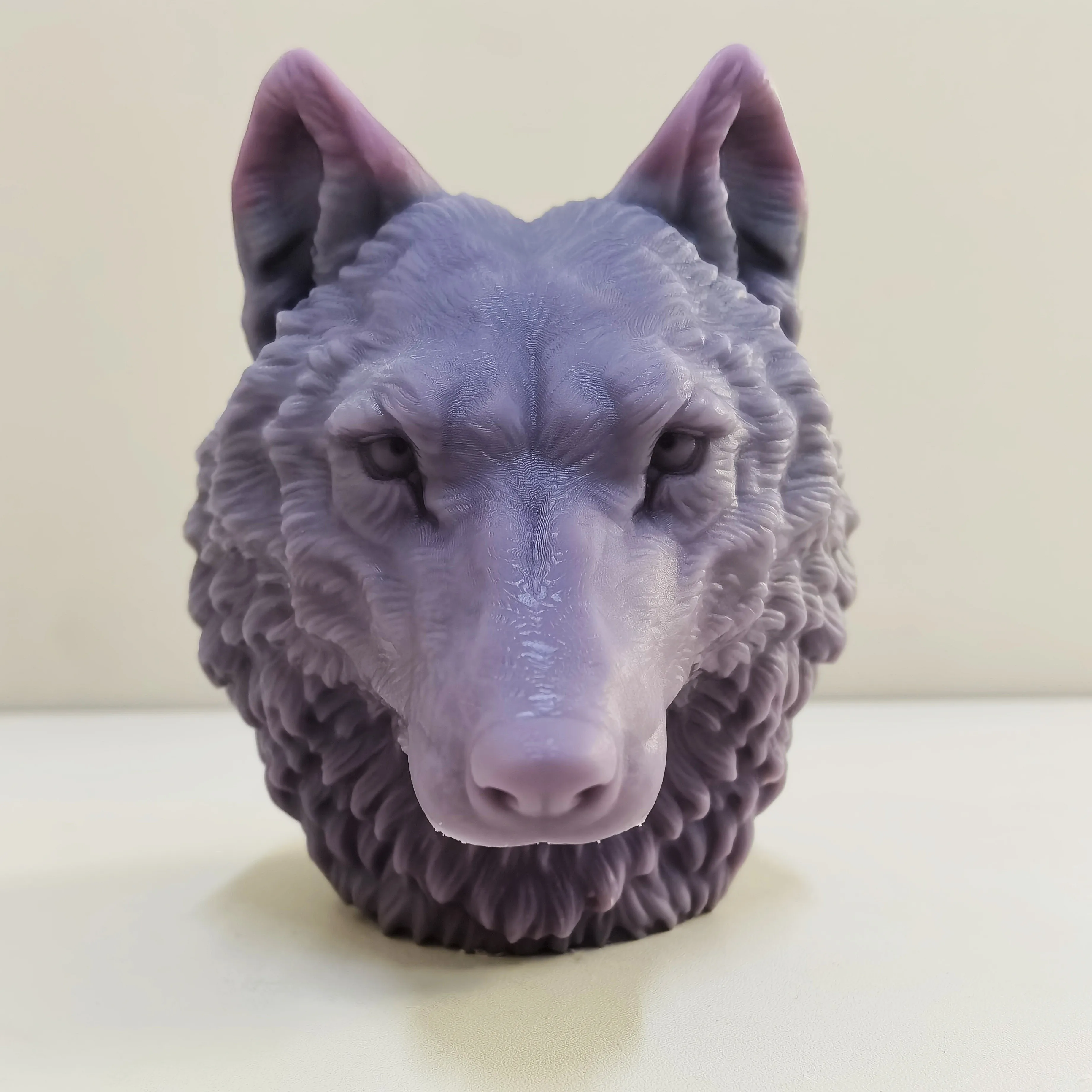 Única Cera De Soja Vela Moldes, Estátua Animal, Estatueta Cabeça De ...