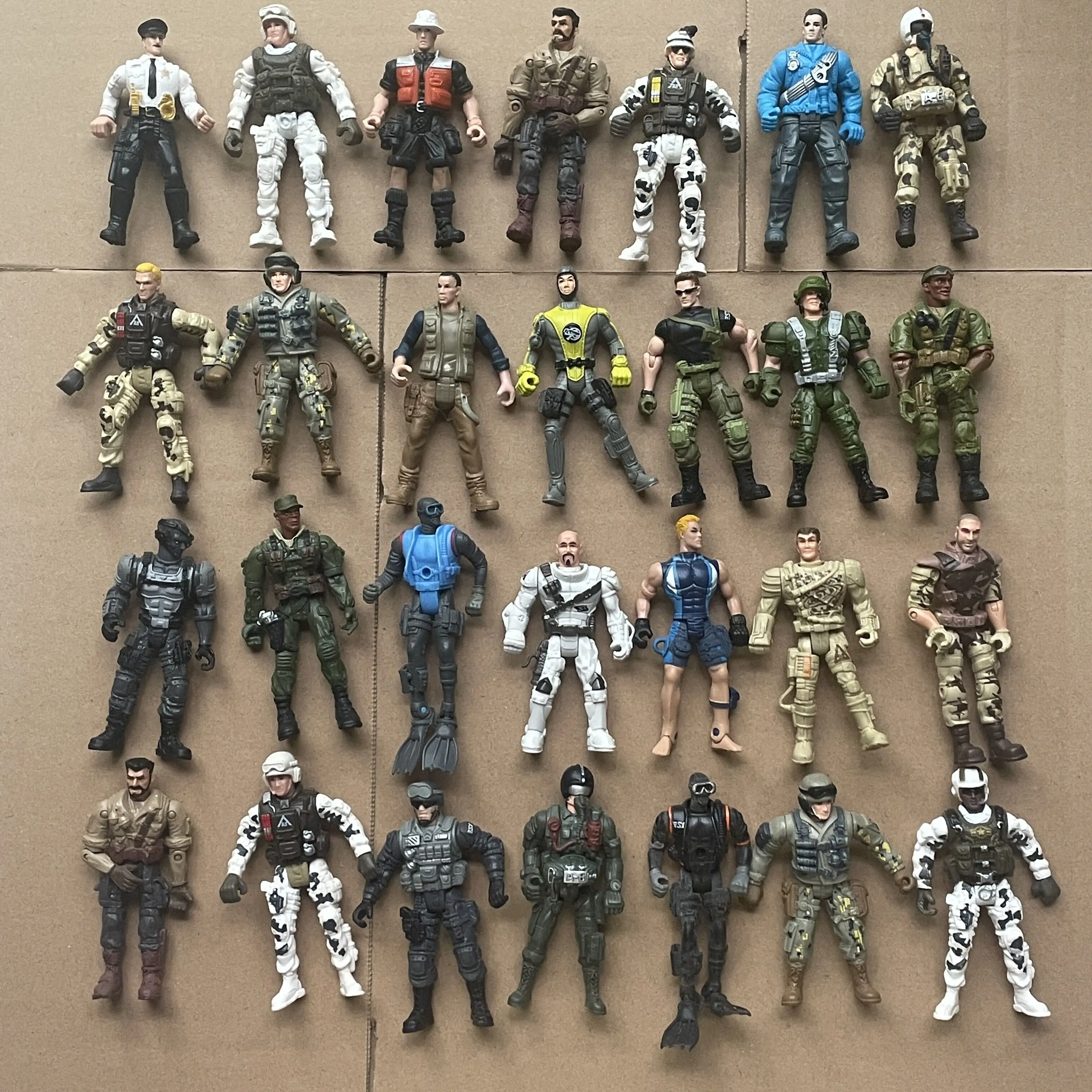 Select-10cm-Warrior-Lanard-Elite-Force-1-18-Military-Action-Figure-Doll ...