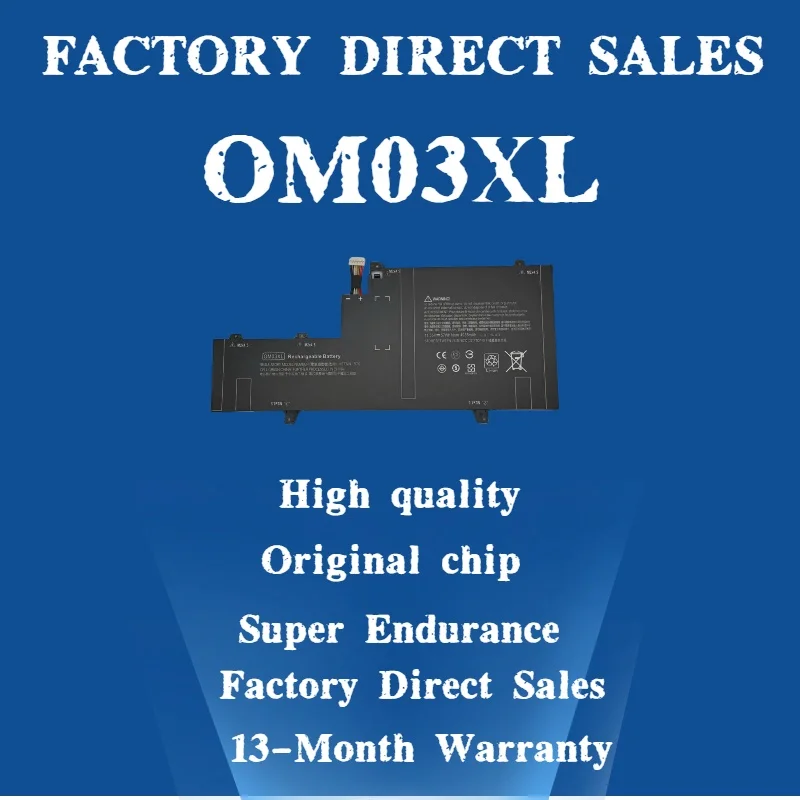 OM03XL para ordenador portátil HP Elitebook, X360, 1030 G2 series ...
