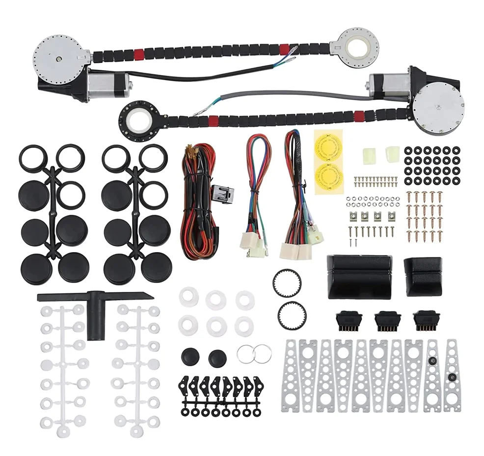 Universal-Electric-Power-Window-Lift-Regulator-Conversion-Kit-2-Door ...