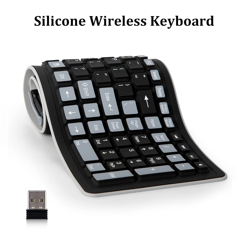 Wireless-Silicone-Keyboard-Foldable-2-4G-USB-Flexible-Waterproof-Slim ...