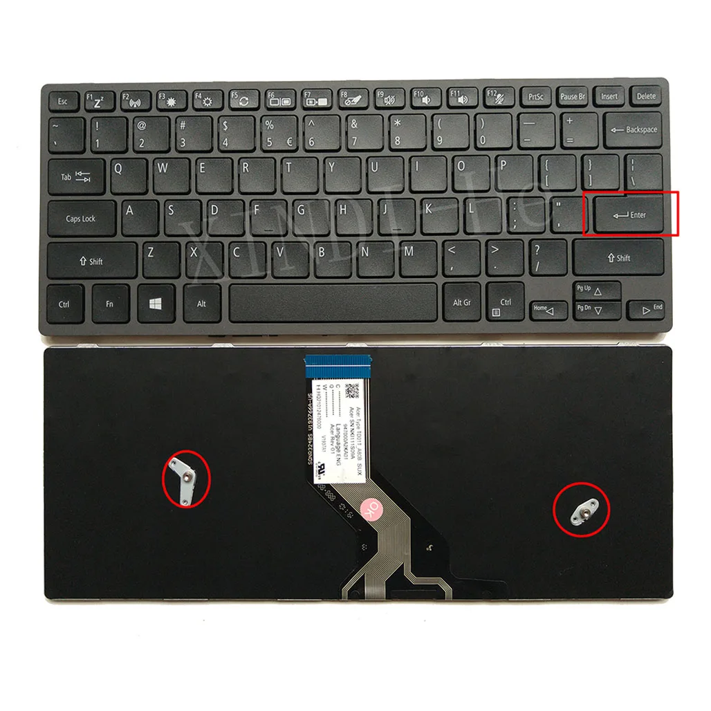 US-Laptop-Keyboard-For-Travelmate-B311-31-B311R-31-B311RN-31-TMB311-31 ...