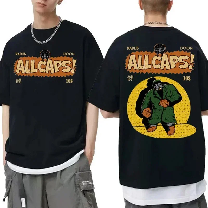 Singer-Mf-Doom-Madlib-Madvillain-maglietta-grafica-a-doppia-faccia-top ...