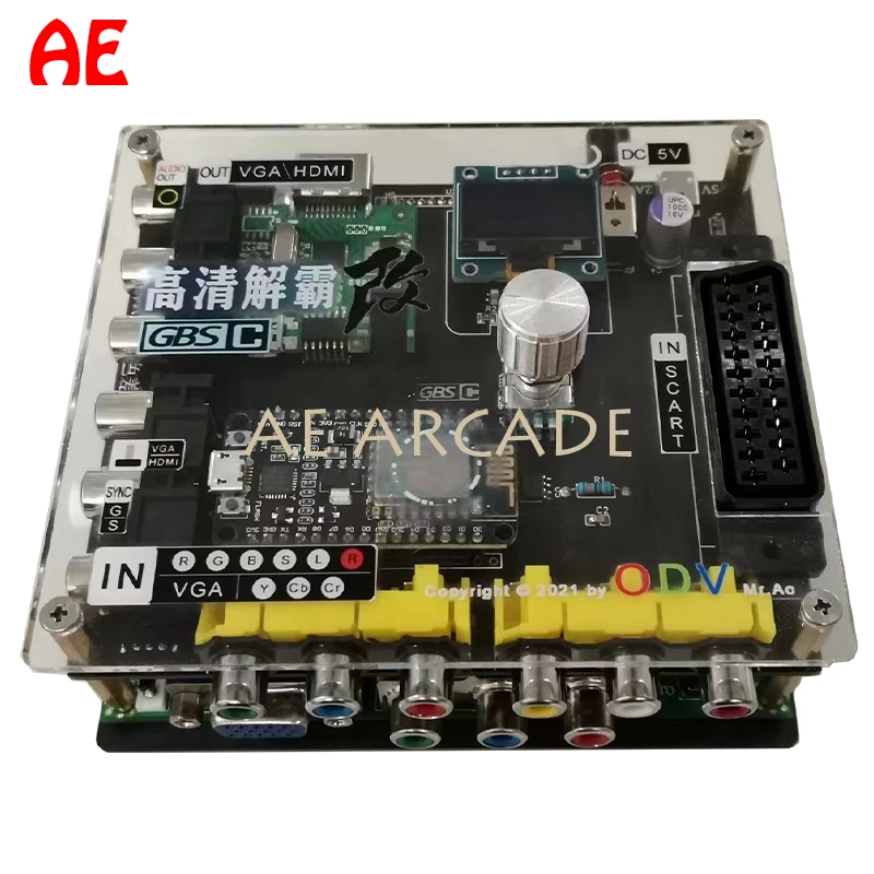 GBSC GBS Control RGBS /Scart /Ypbpr Signal to CRT/VGA /HDMI-compatible ...