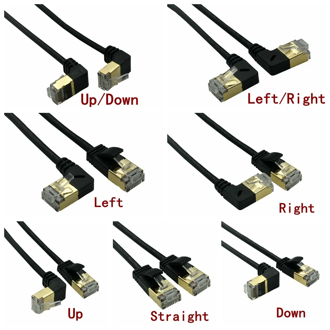 90-Degree-Up-Down-Left-Right-Angled-CAT6-CAT7-UTP-Ethernet-Network ...