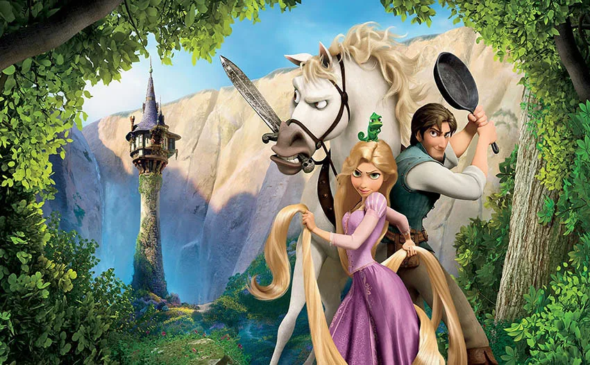 Tangled Wallpaper Rapunzel And Flynn