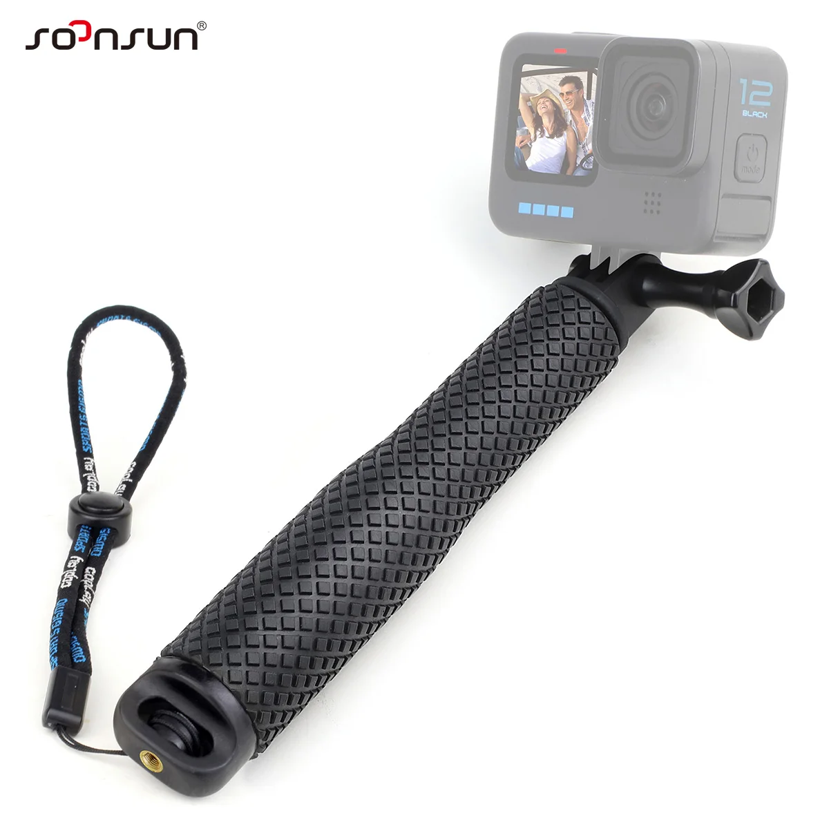 SOONSUN-Aluminium-Waterproof-Selfie-Stick-Underwater-Pole-Handle-Grip ...
