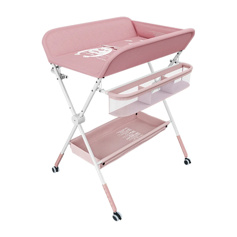The new multifunctional folding high and low can adjust the newborn ...